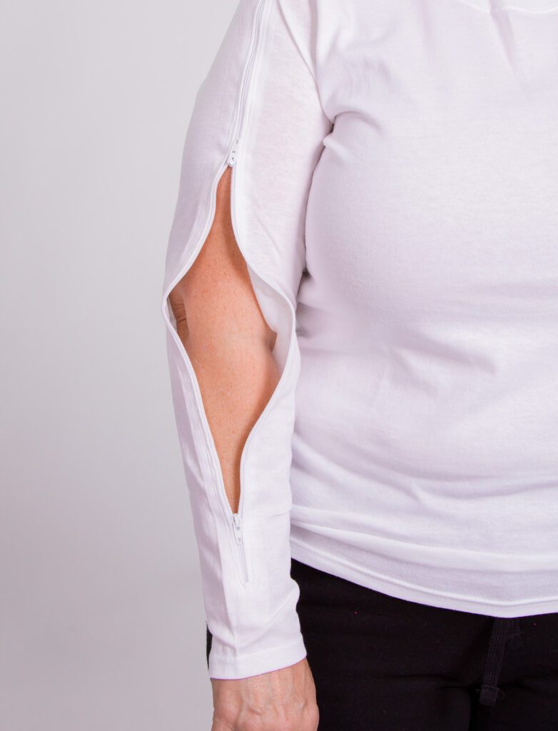 Women’s Right Arm Long Sleeve t-shirt - Hemowear